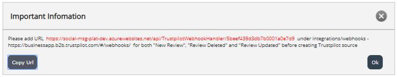 Adding a Trustpilot Source | Puzzel Help Centre
